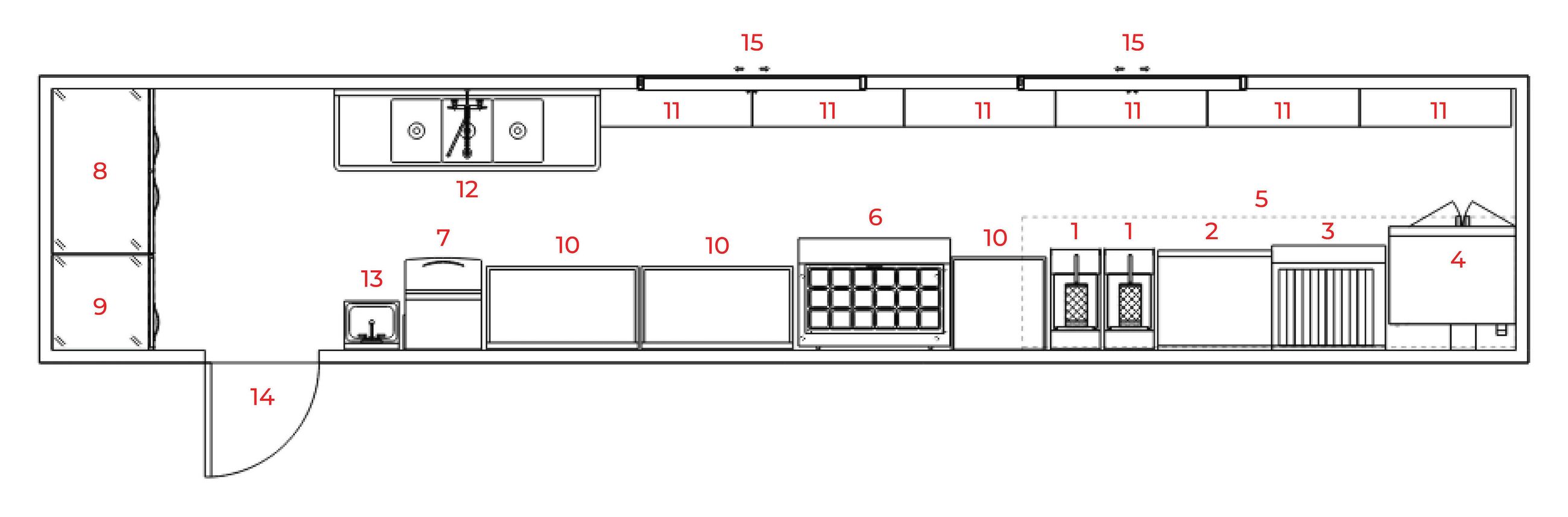 Fast-Food Kitchen: Prefabricated Building - ContekPro