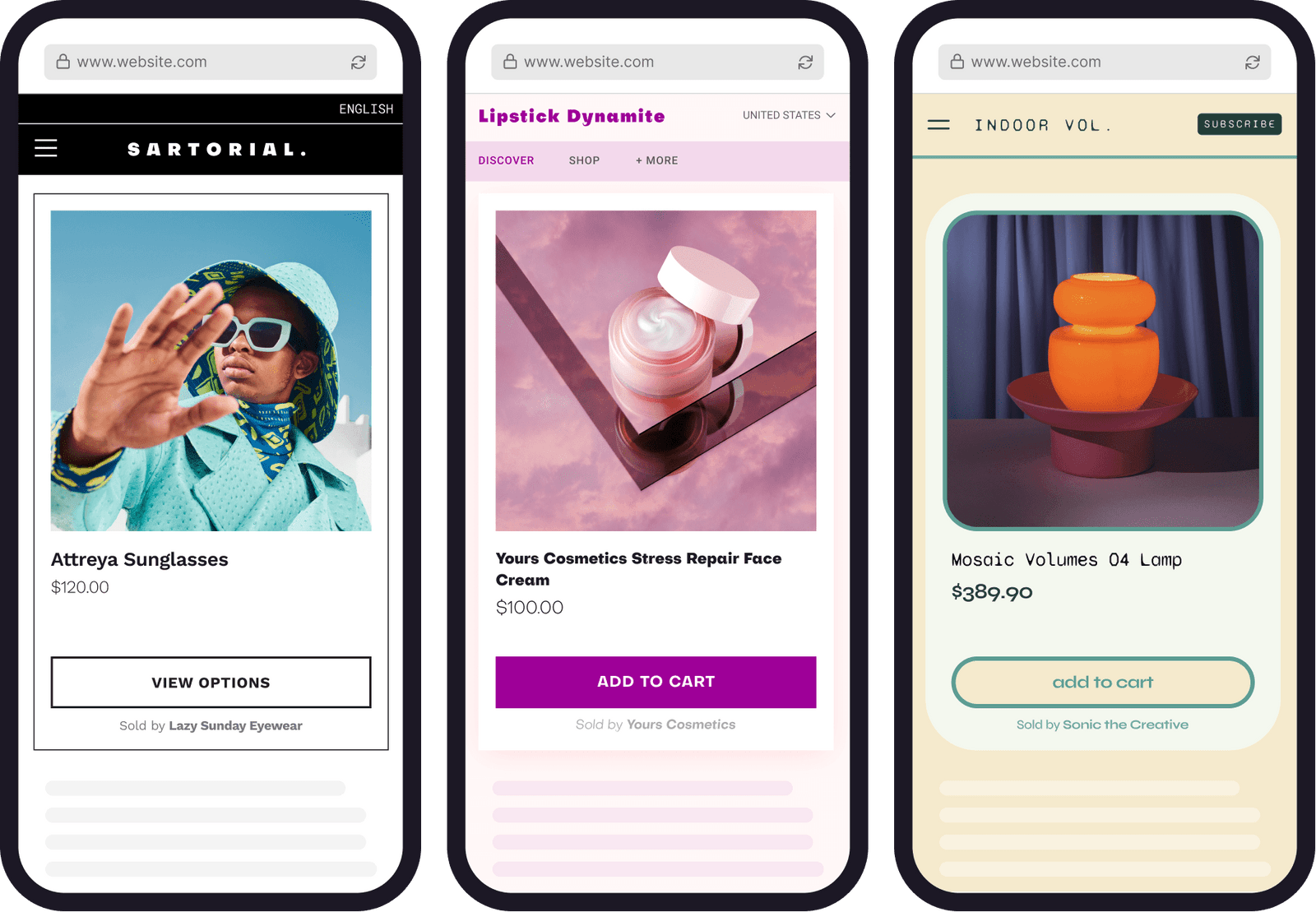 Carted – Make your content shoppable.