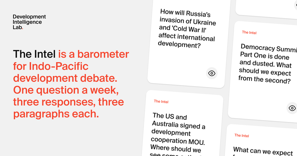 The Intel • Development Intelligence Lab