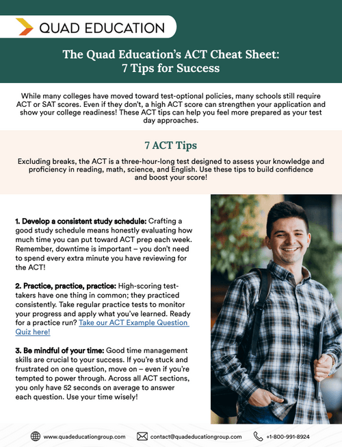 Cheat Sheets | Quad Education