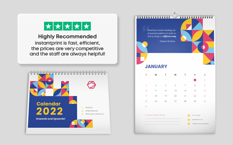 Custom Calendar Printing Online, Custom Wall & Desk Calendars to Print ...