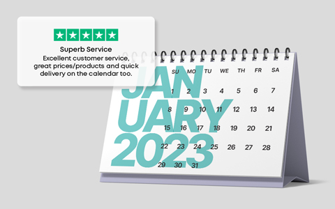 Custom Desk Calendars, Personalised Desktop Flip Calendar Printing ...