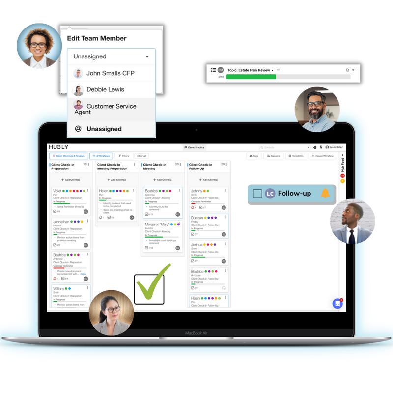 Hubly | Technology for Financial Advisory Firms