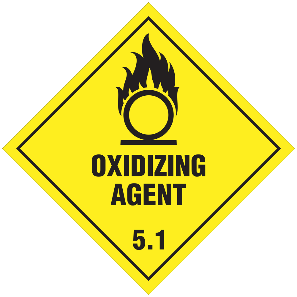 Oxidizing Agent 5.1 | Dena Screenprint Aberdeen | Quality Tags - Stickers
