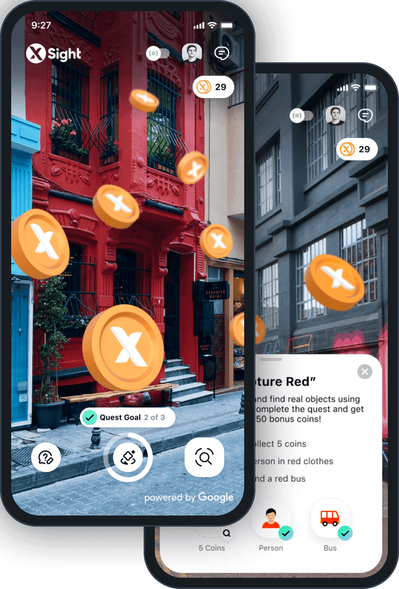 XSight - Find friends and places in AR using your phone camera
