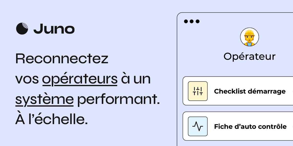Juno - La plateforme unique pour piloter vos opérations