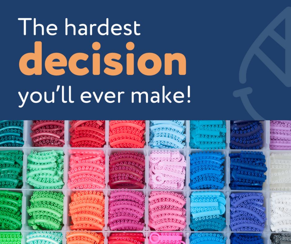 The Best Colors for Braces | Cascadia Smiles Orthodontics