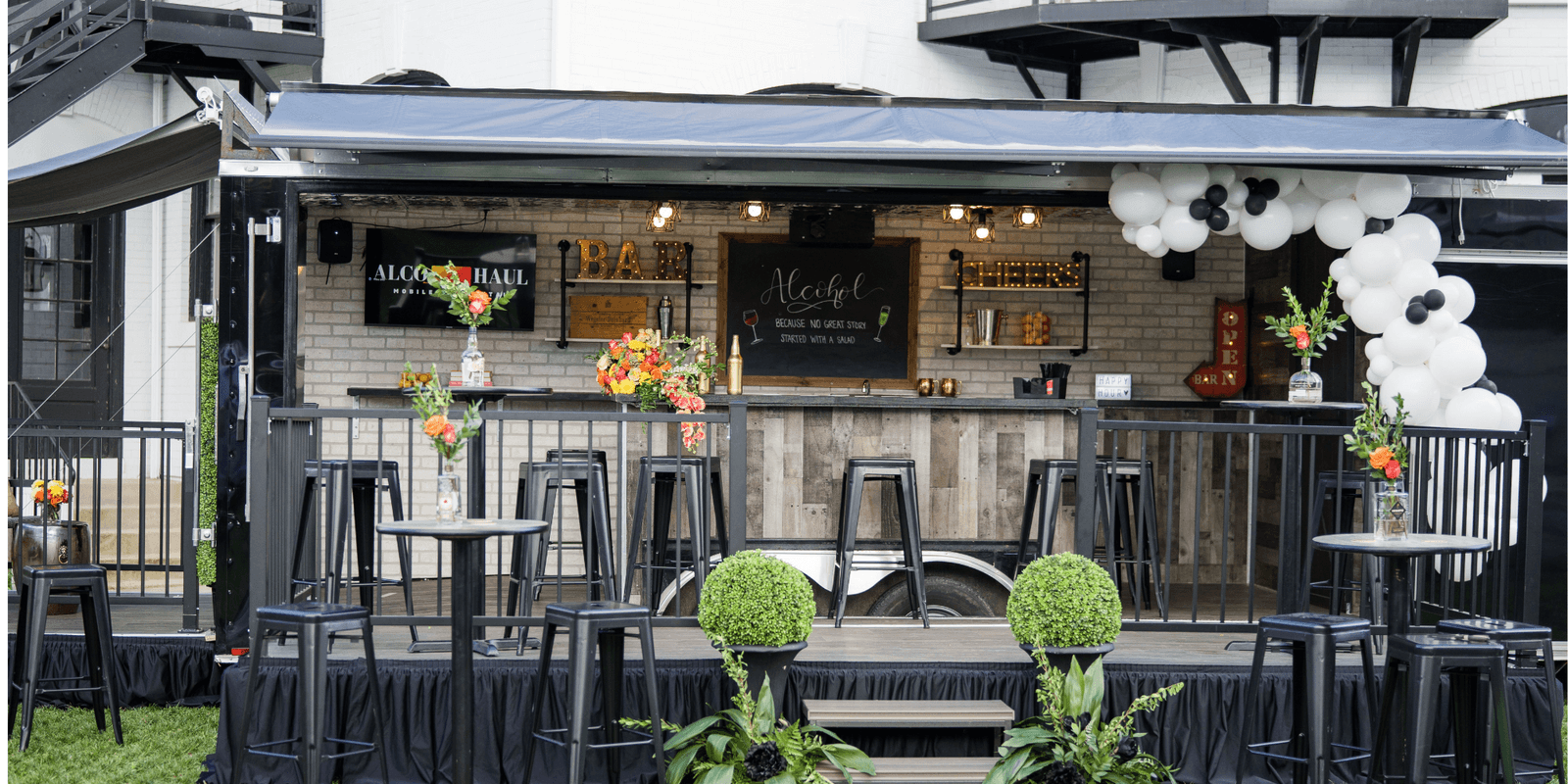 Mobile Bar Rental Columbus | Alco Haul Mobile Bar