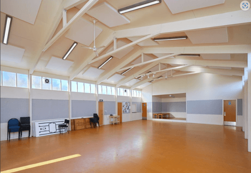 Indoor venues for bouncy castles