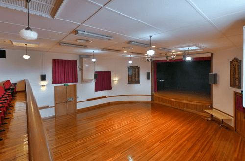 Indoor venues for bouncy castles