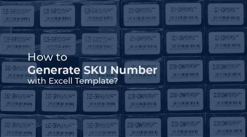 How to Generate SKU Number with Excel Template?