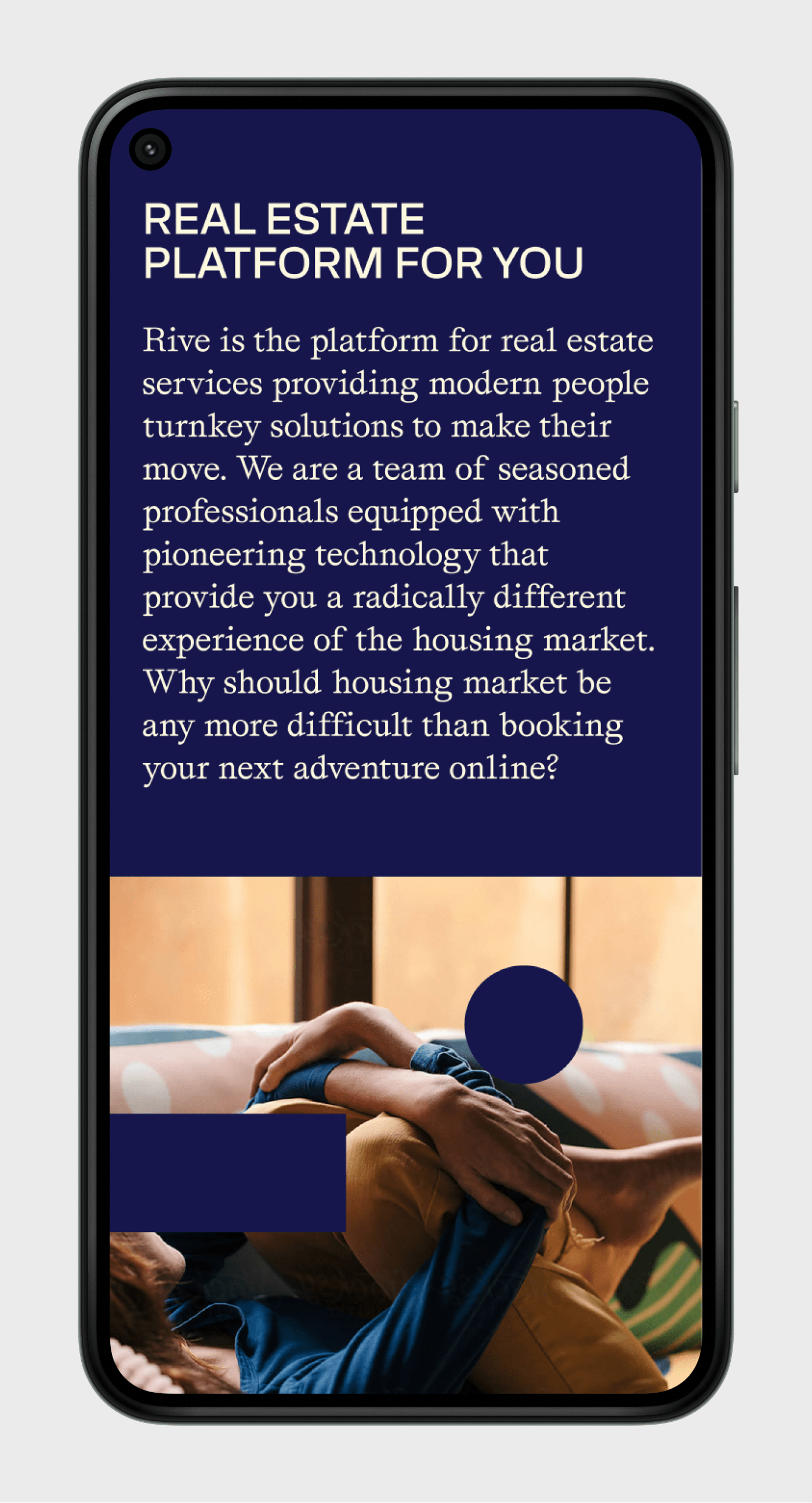 Rive: Branding a freedom-loving proptech