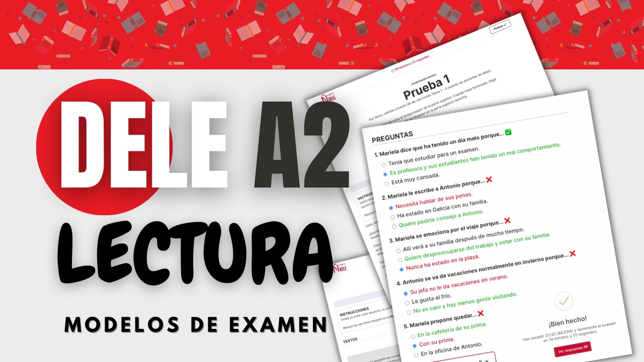 Exámenes de DELE A2