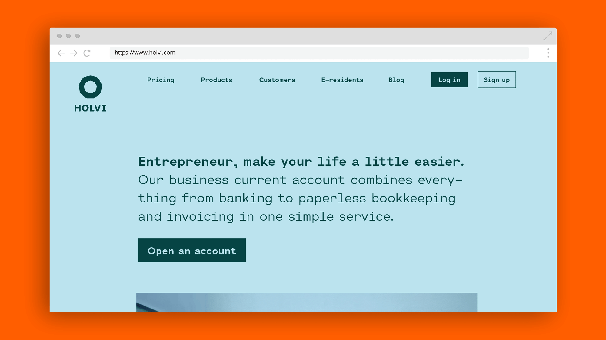 Holvi brand strategy and identity by Werklig