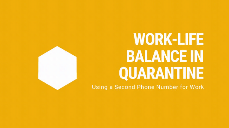 Work Life Balance Using A Second Phone Number Burner Burner