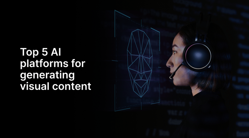 Top 5 AI platforms for generating visual content