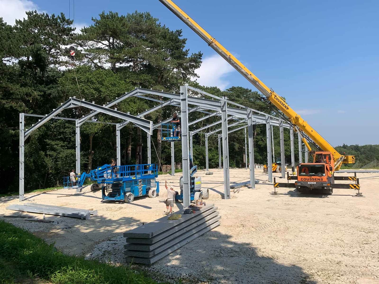 Lanes Construction Ltd | Steel Frame Building Services