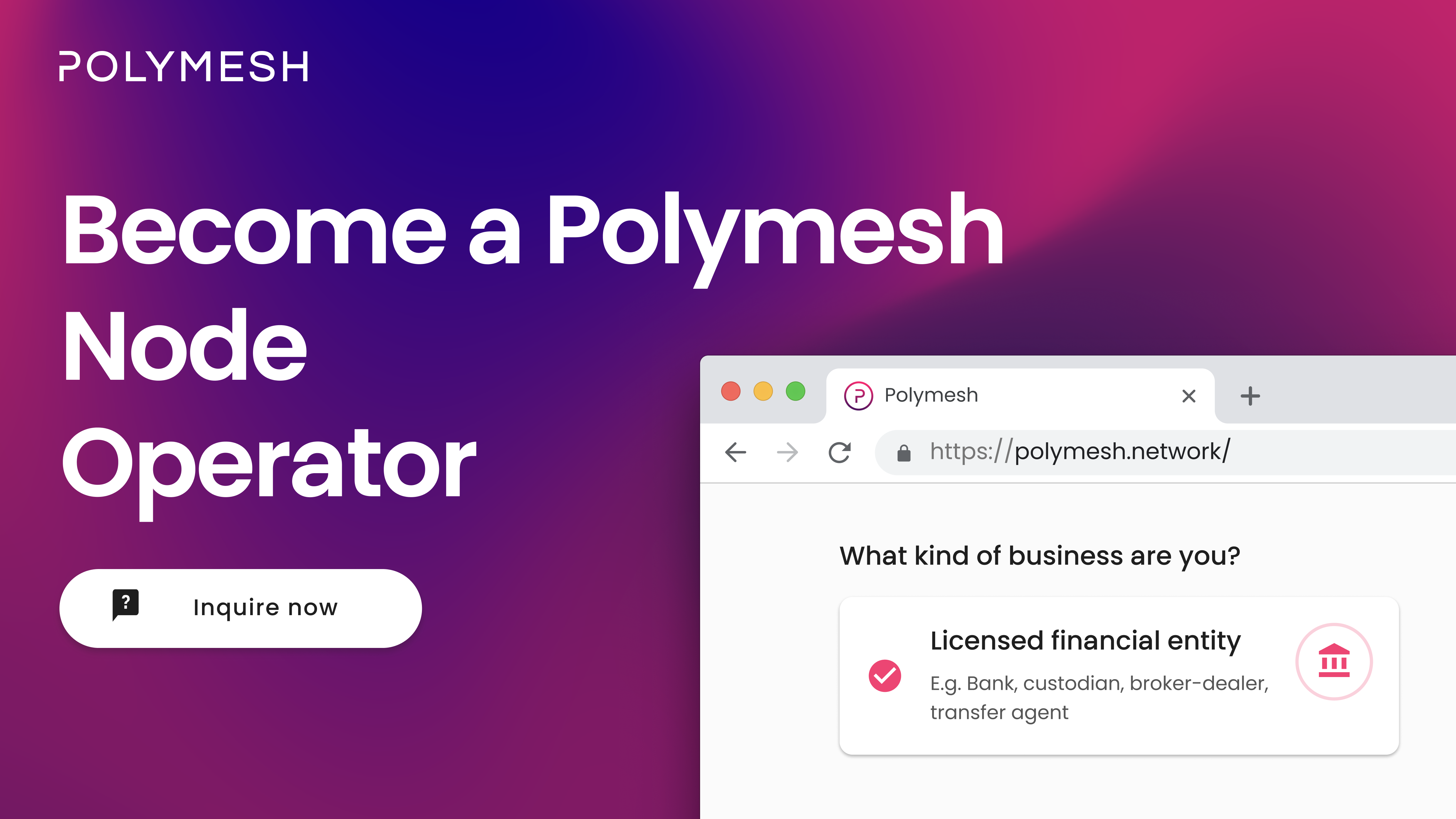 Become a node operator