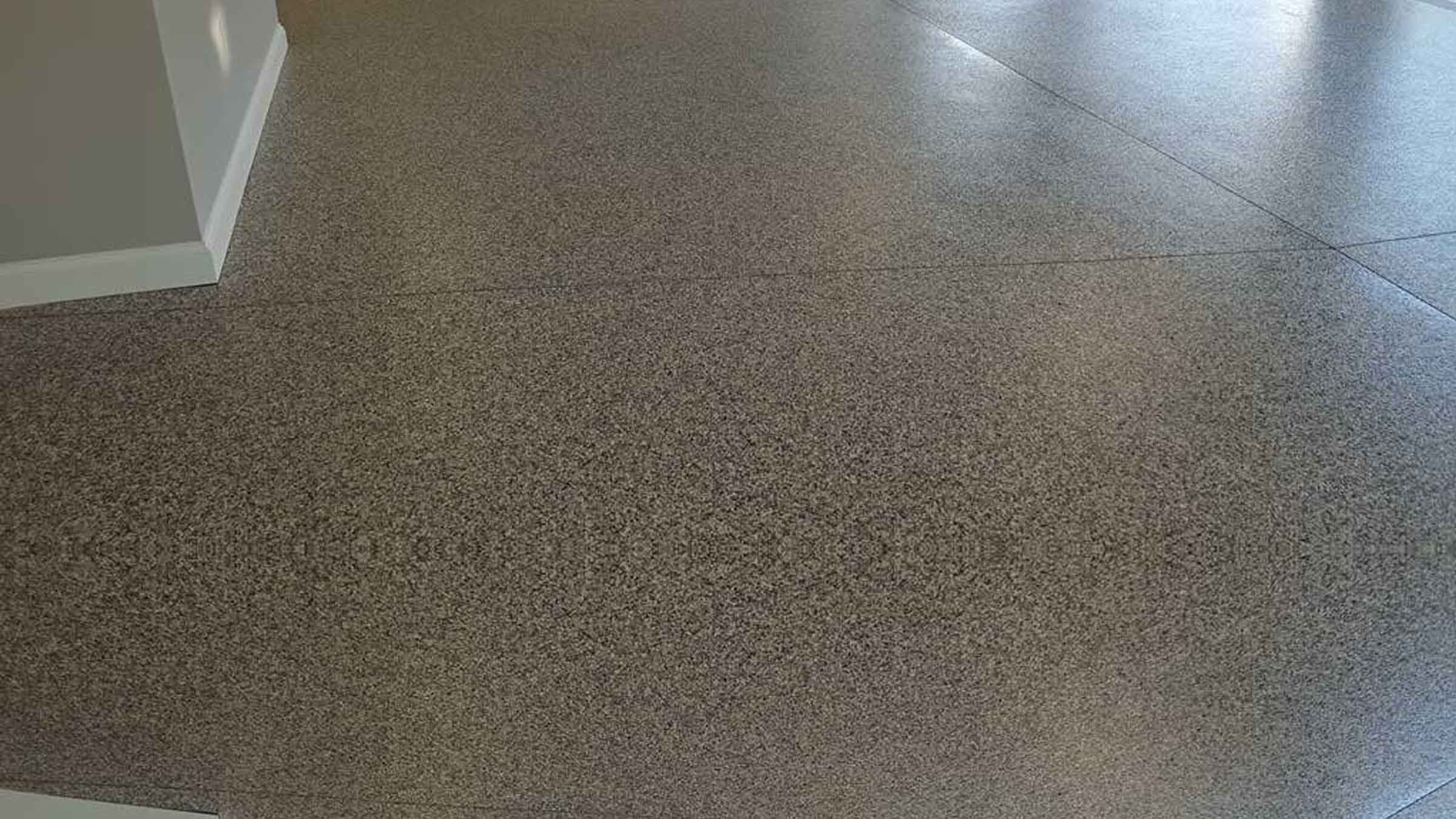 Hybrid Epoxy Quartz Floor System | Mr. Particular Coating Solutions