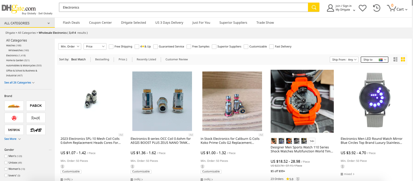 The Best Items on DHgate to Sell in 2023 | Supliful