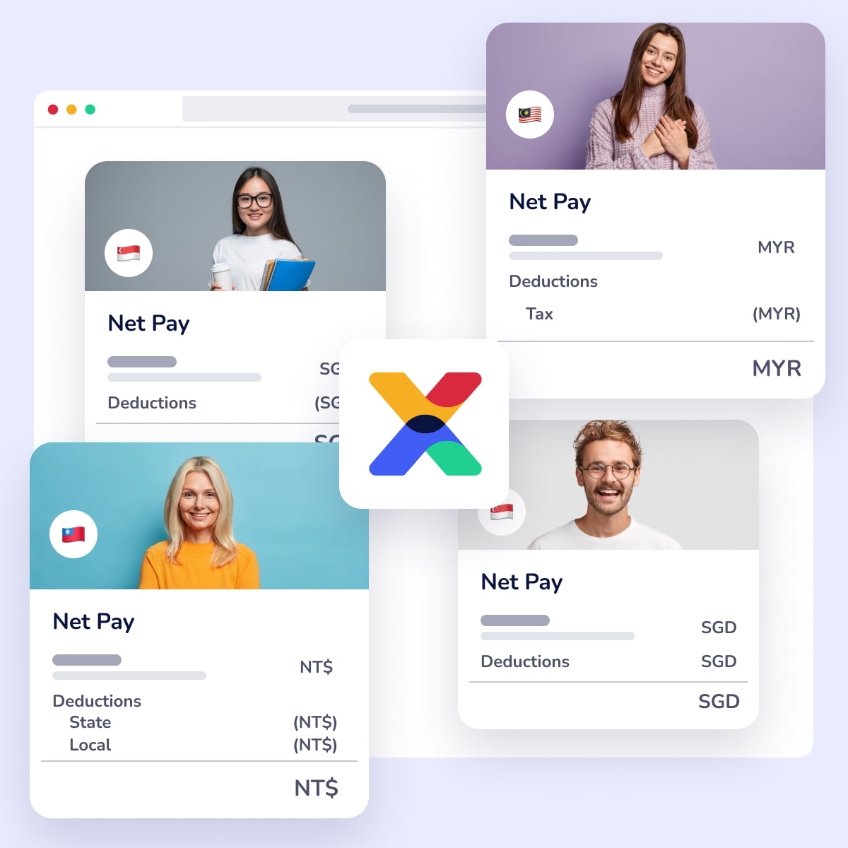 TalearnX Global Payroll Software, Pay within Minutes