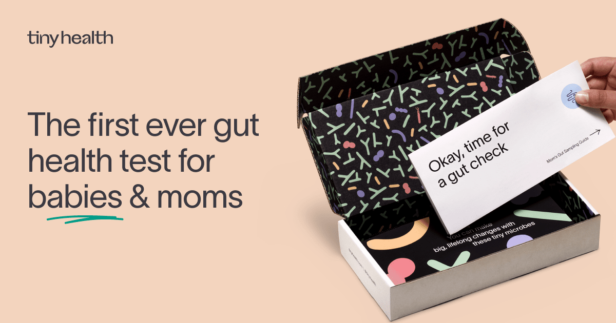 At-home gut health test for babies and moms – Tiny Health