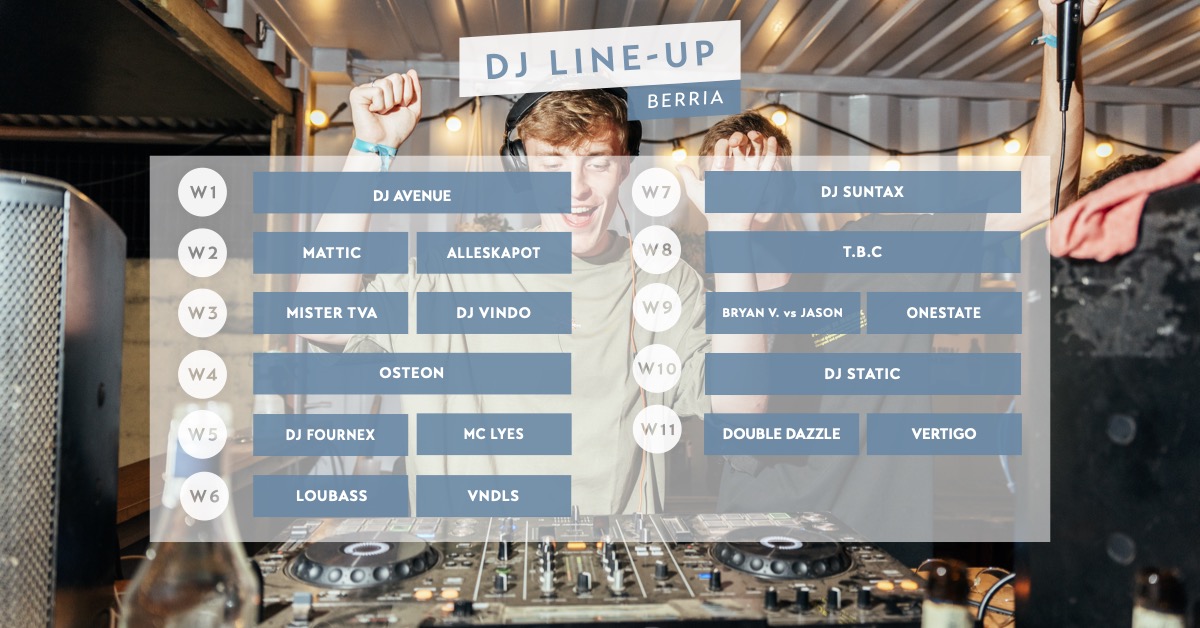 BOARDX DJ LINE-UP 2022! - BoardX
