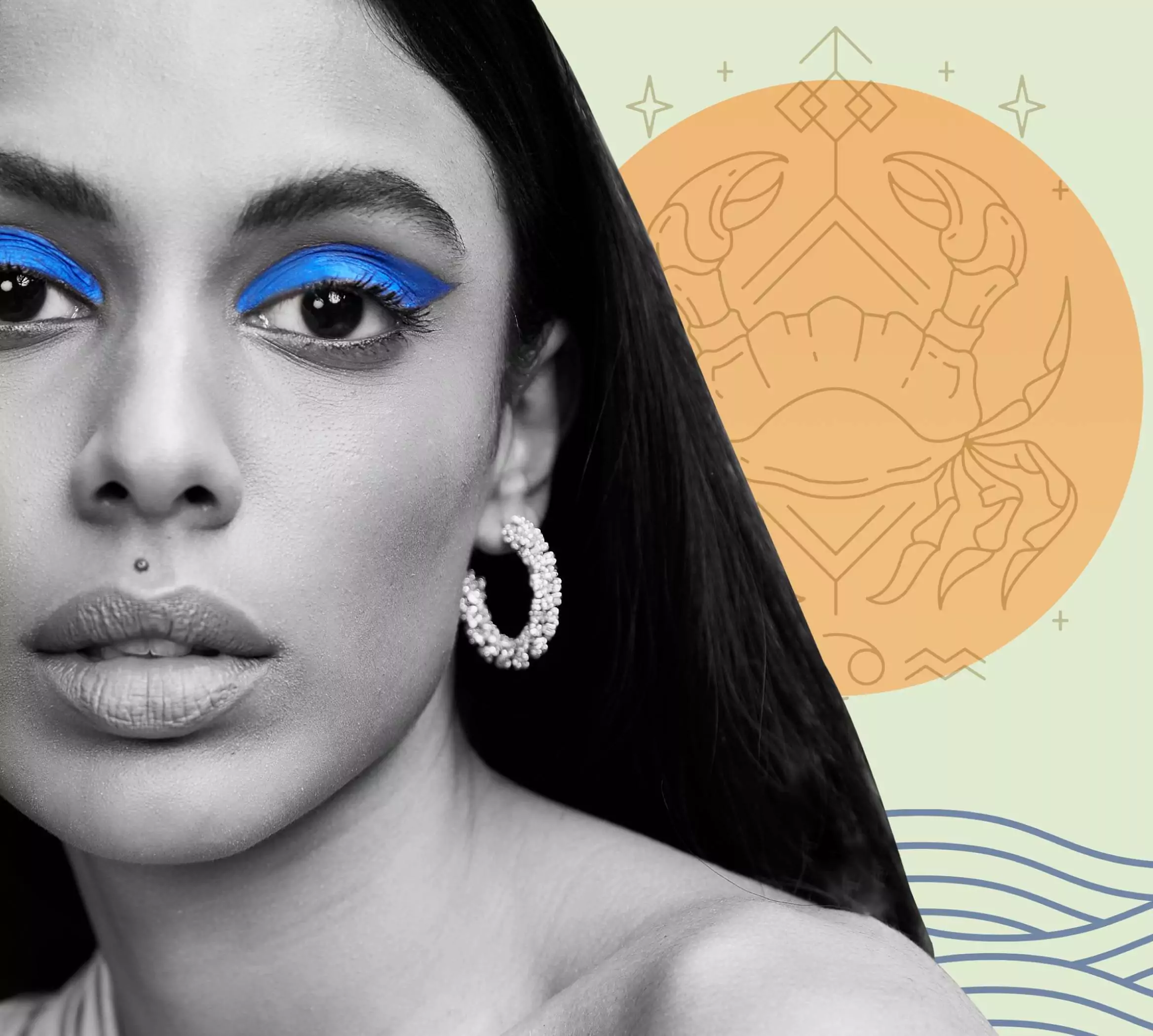 5 cool Cancer Zodiac eye makeup looks to chase the blues away