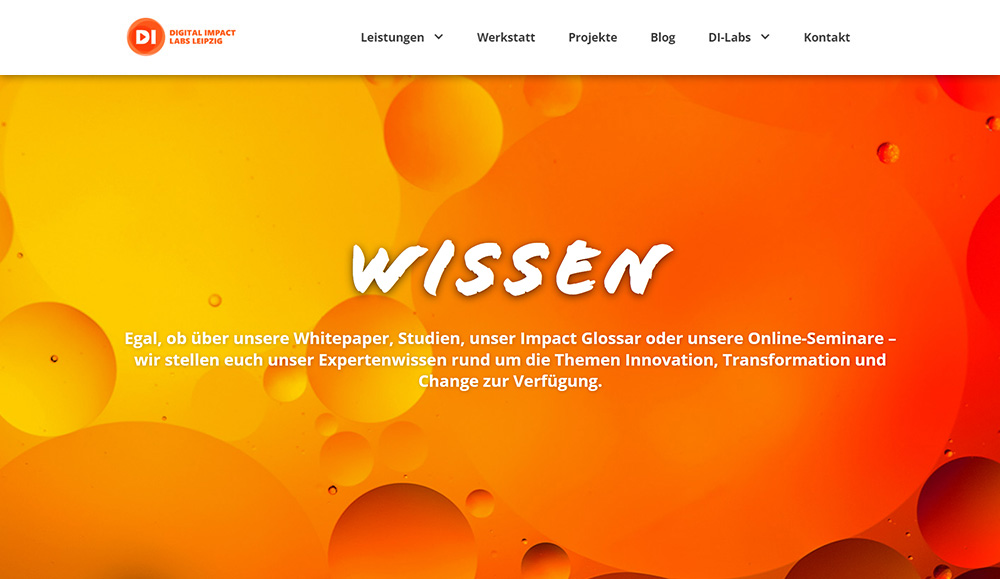 Wissen - Digital Impact Labs