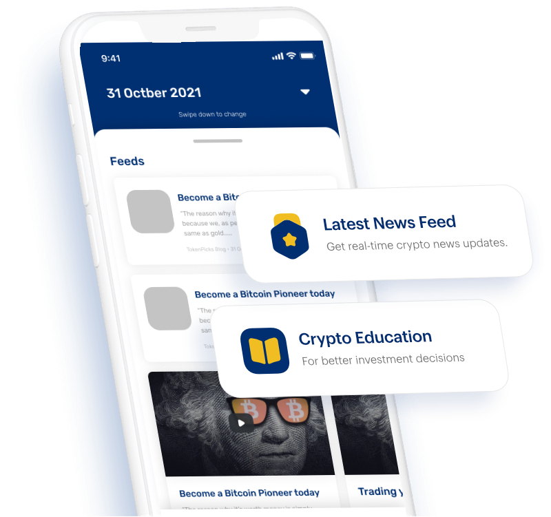TokenPicks - Crypto Signals and Education App