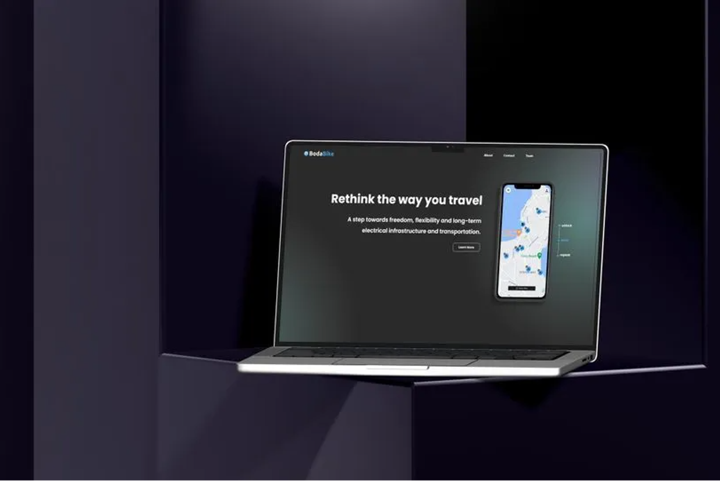 Boda Bikes Electrical Transport Website Design - Webflow