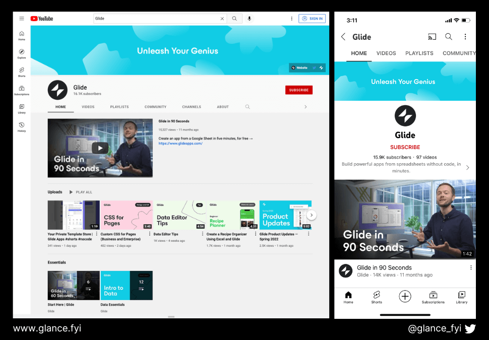 YouTube Banner Examples for Startups (that aren't just a logo)