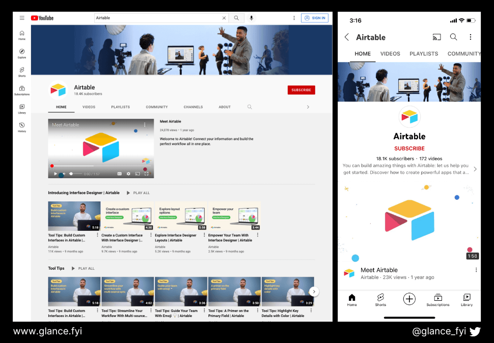 YouTube Banner Examples for Startups (that aren't just a logo)