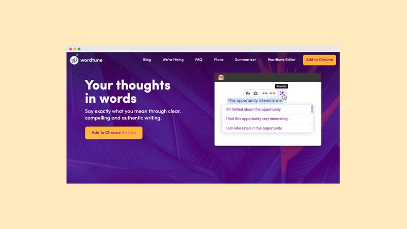 Wordtune Review: Is this the best AI writing assistant? (2023) | Great ...
