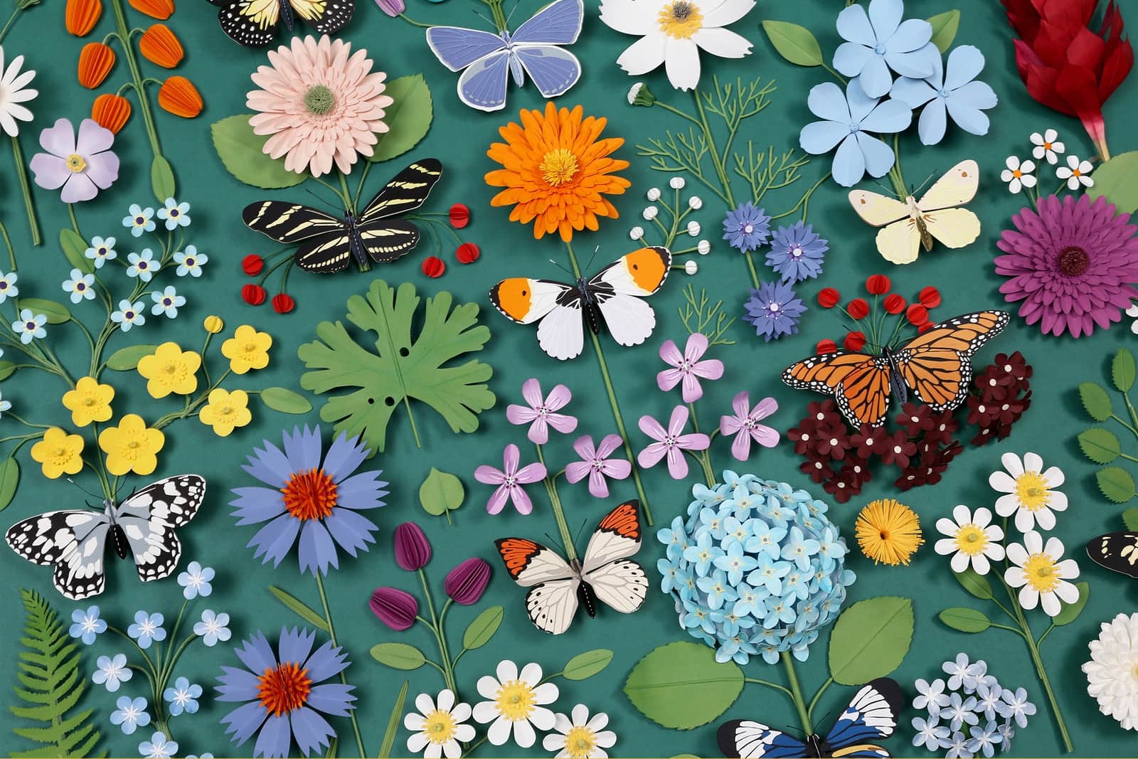 Butterfly puzzle 500 pieces