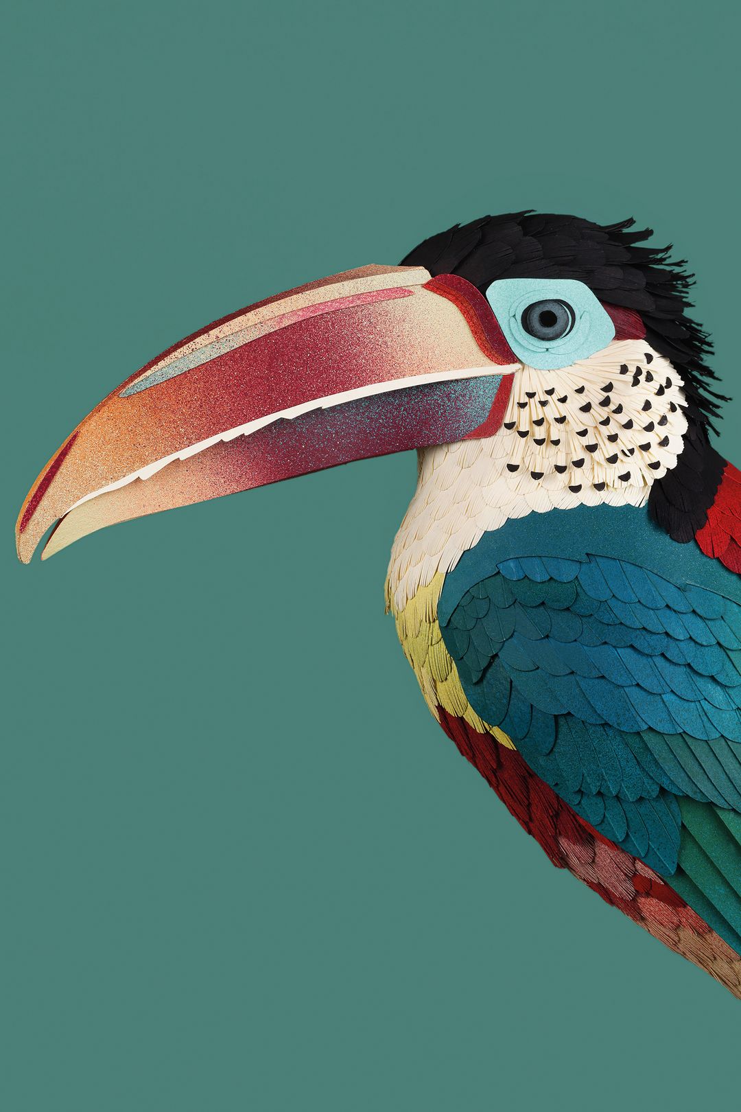 5 bird sculptures for an installation.