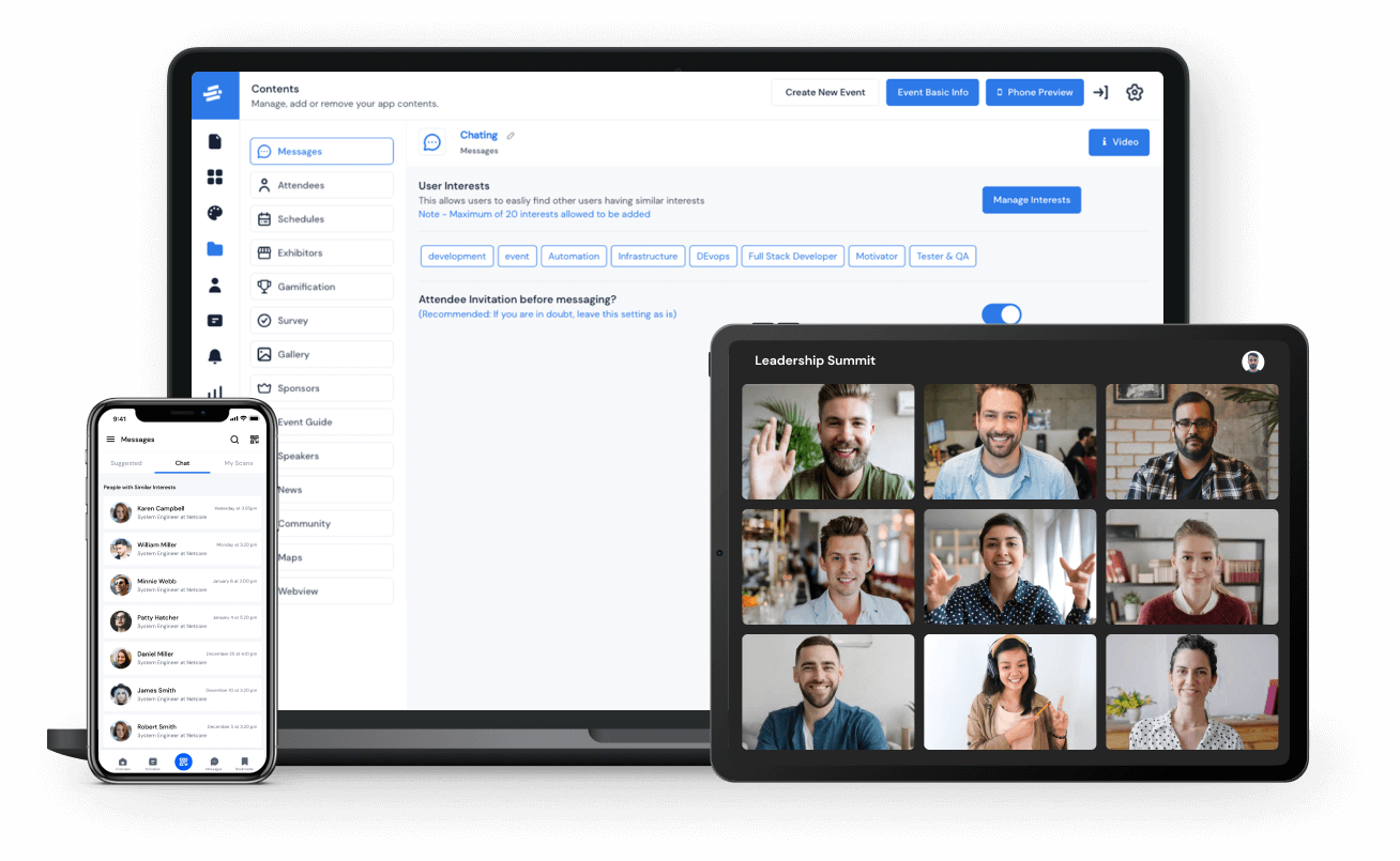 Make Valuable Connections with Chat & Meetings | Eventify