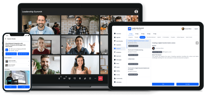 Simplify Online Events With Our Virtual Event Software Platform