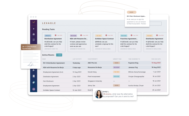 Features of Our Contract Management Platform | Lexagle