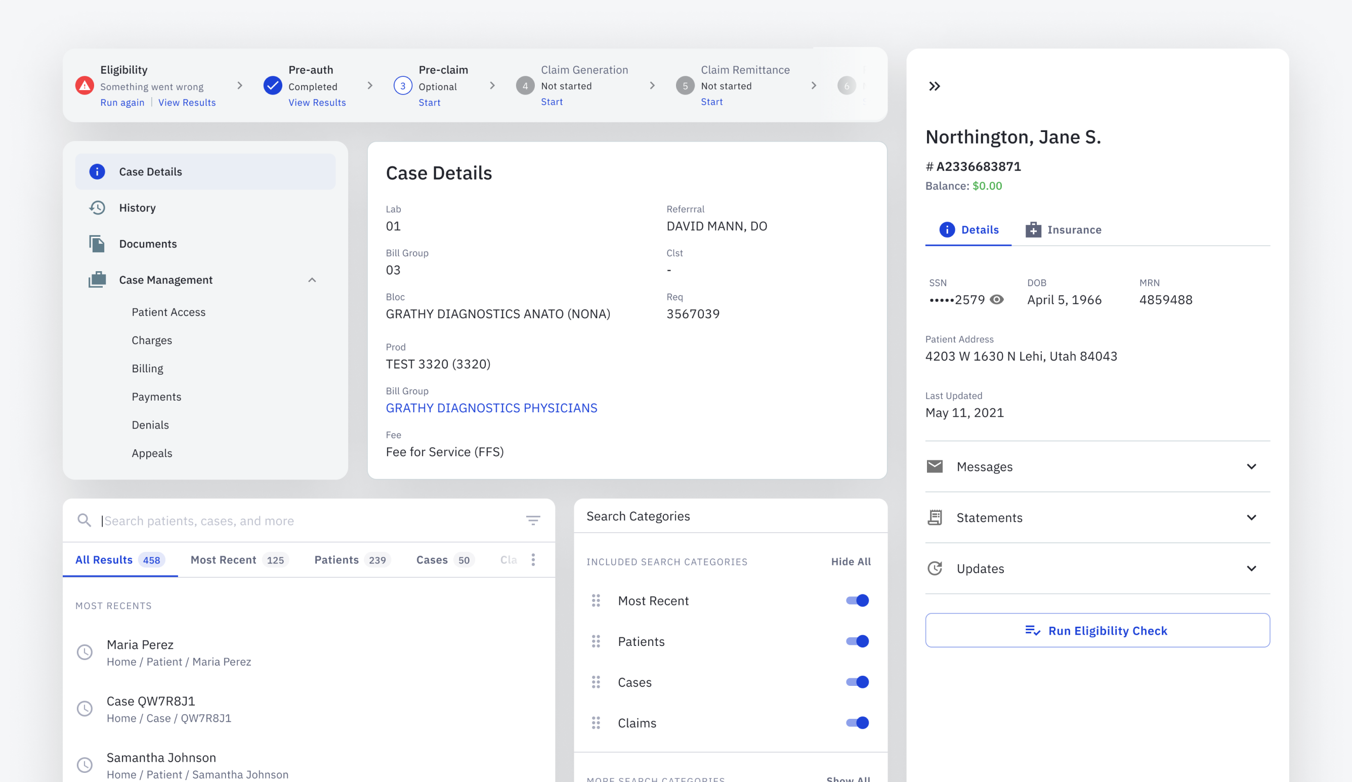 Quadax Medical Billing Platform