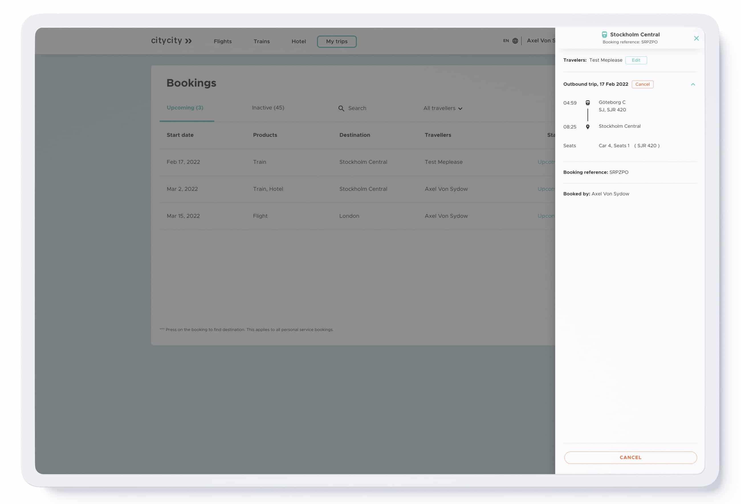 CityCity | Self-booking tools for Travel Agencies