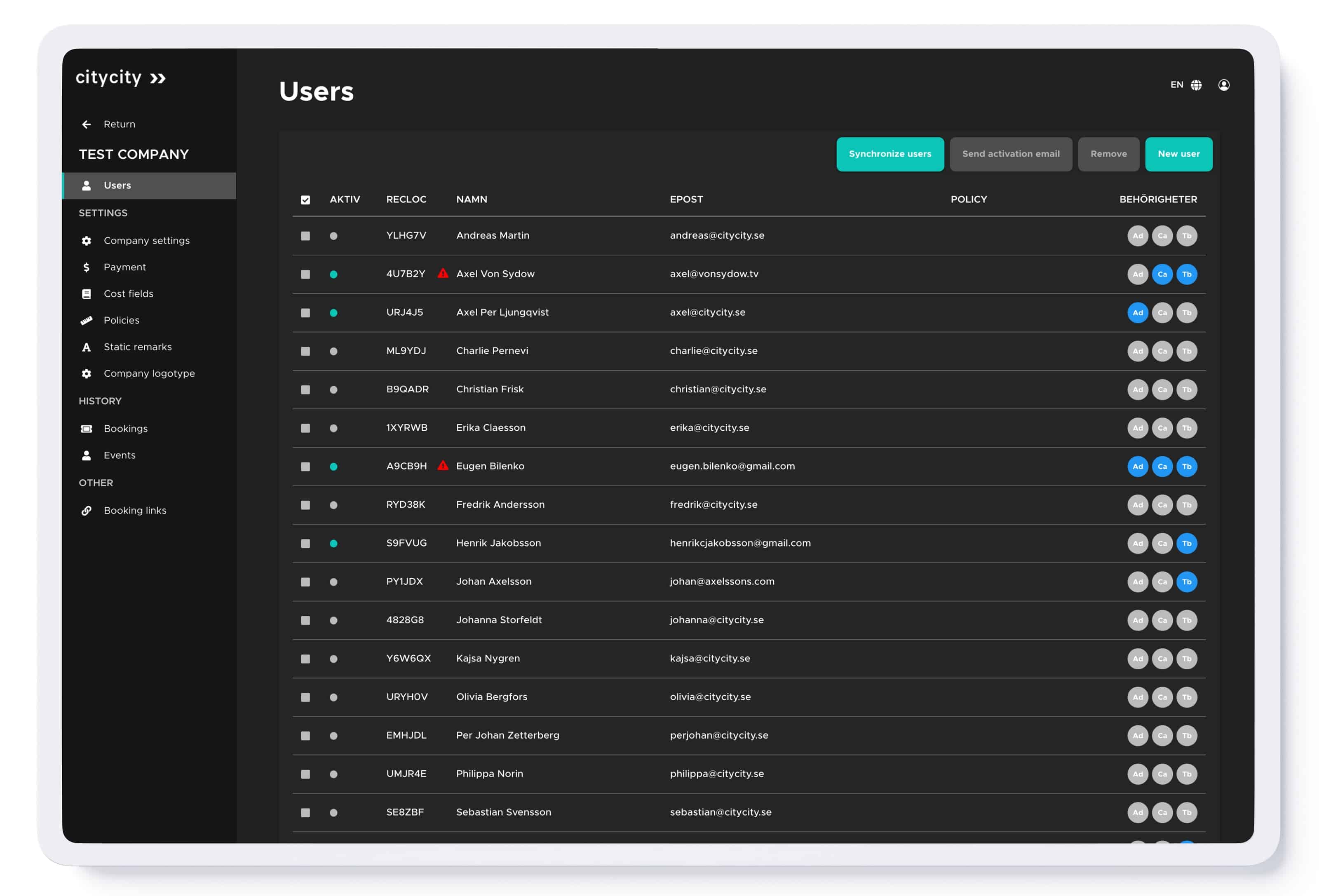 CityCity | Self-booking tools for Travel Agencies