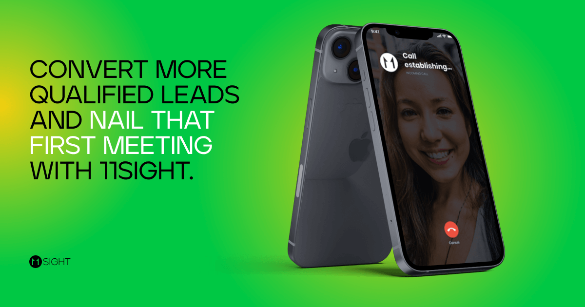 11Sight | Inbound Video Calls & Customer Engagement For Revenue Teams