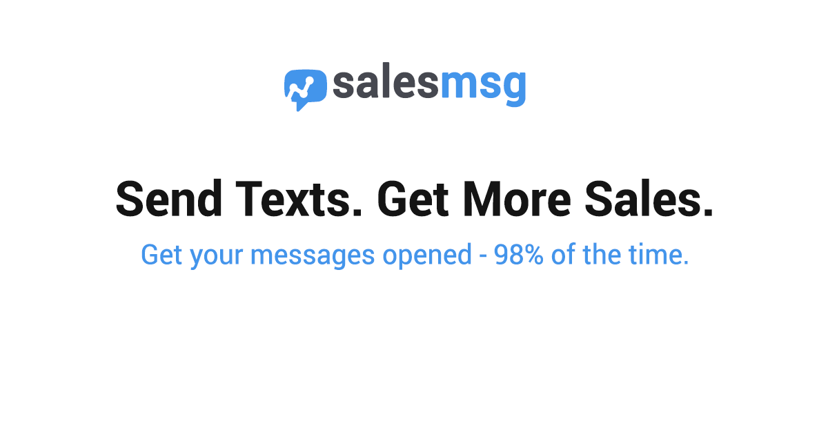Two Way Business Texting by SalesmsgSalesmsg | Easiest way to send and ...
