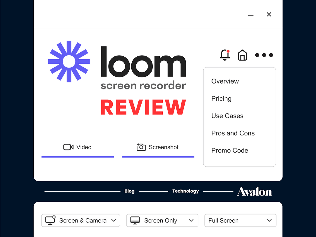 Loom Screen Recorder Review | Blog | Avalon Accounting