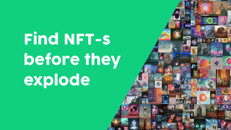 How to find new NFT Projects - featuring the best nft app NFT Release