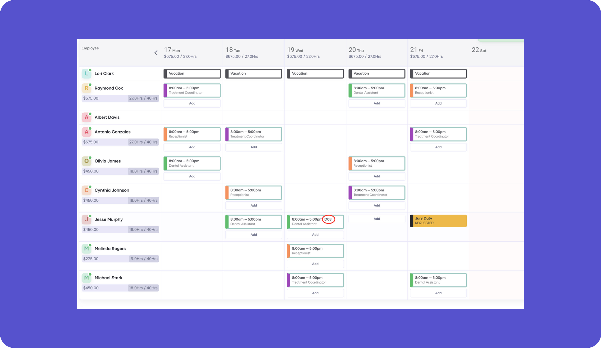 Scheduling | Carelytics