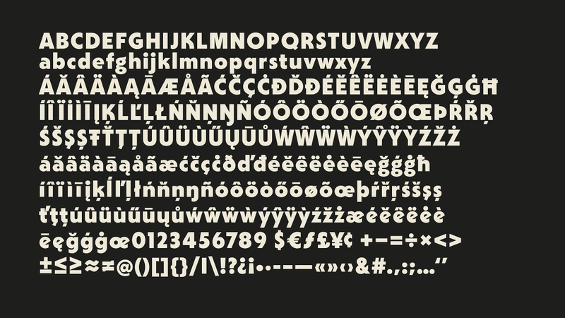 Deacon Font Family by Central Type