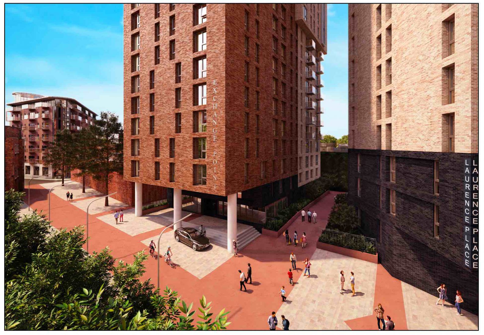 Exchange Point and Laurence Place