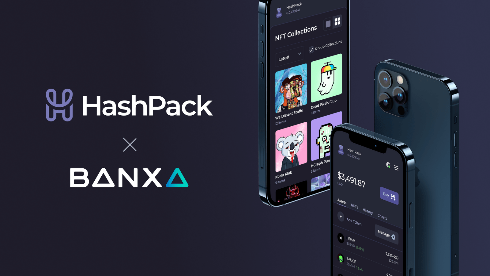 How to buy HBAR and USDC in HashPack using Banxa